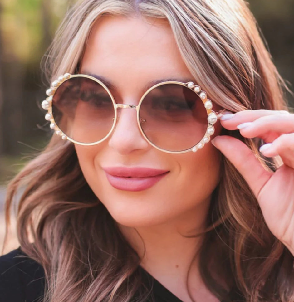 Flirty Pearl Sunglasses Jills Closet Alvin